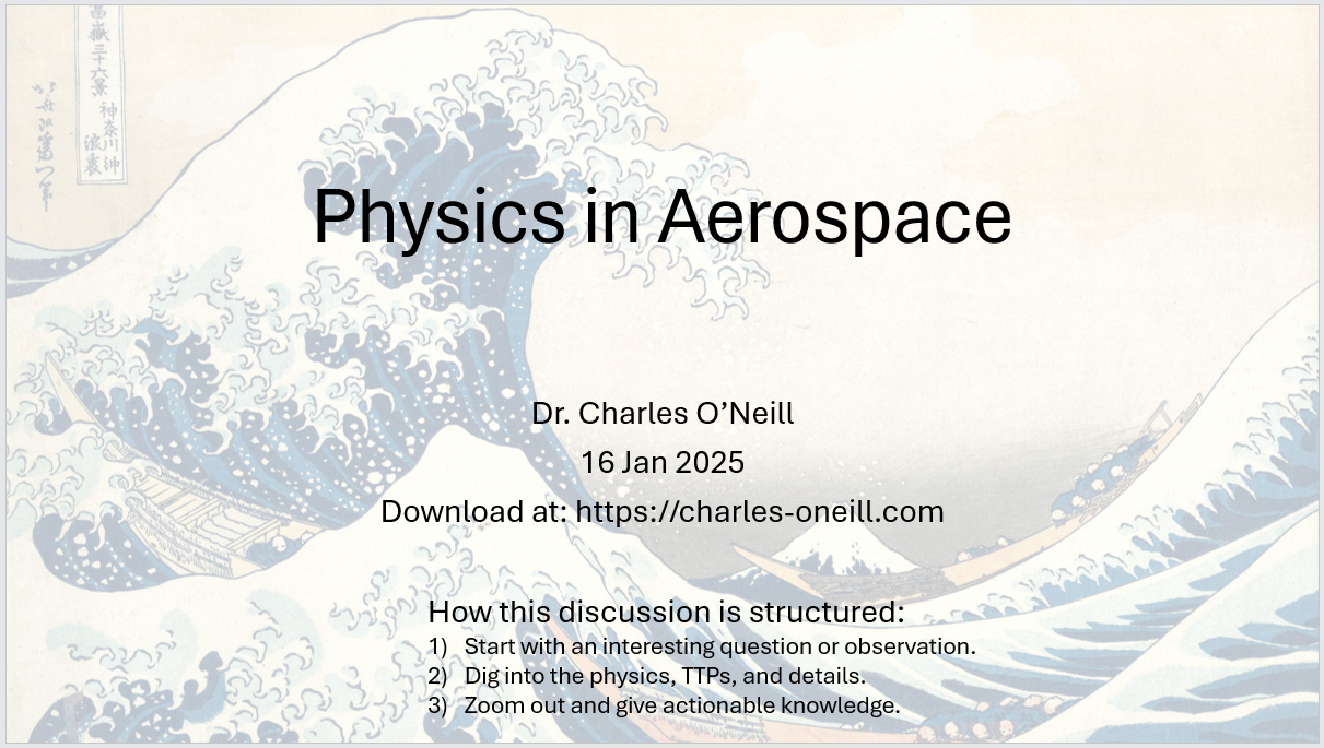 Physics Club Talk | AeroFluids Answers